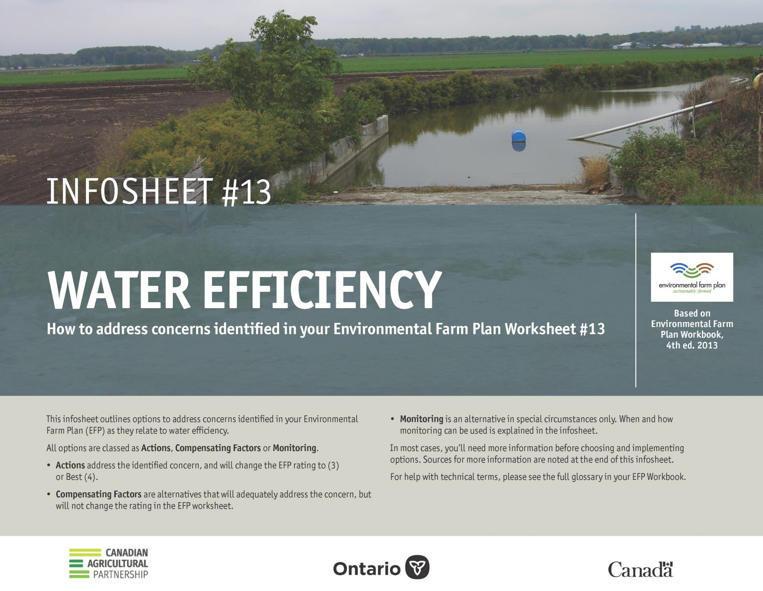 Canada-Ontario Environmental Farm Plan - Ontario Soil Crop