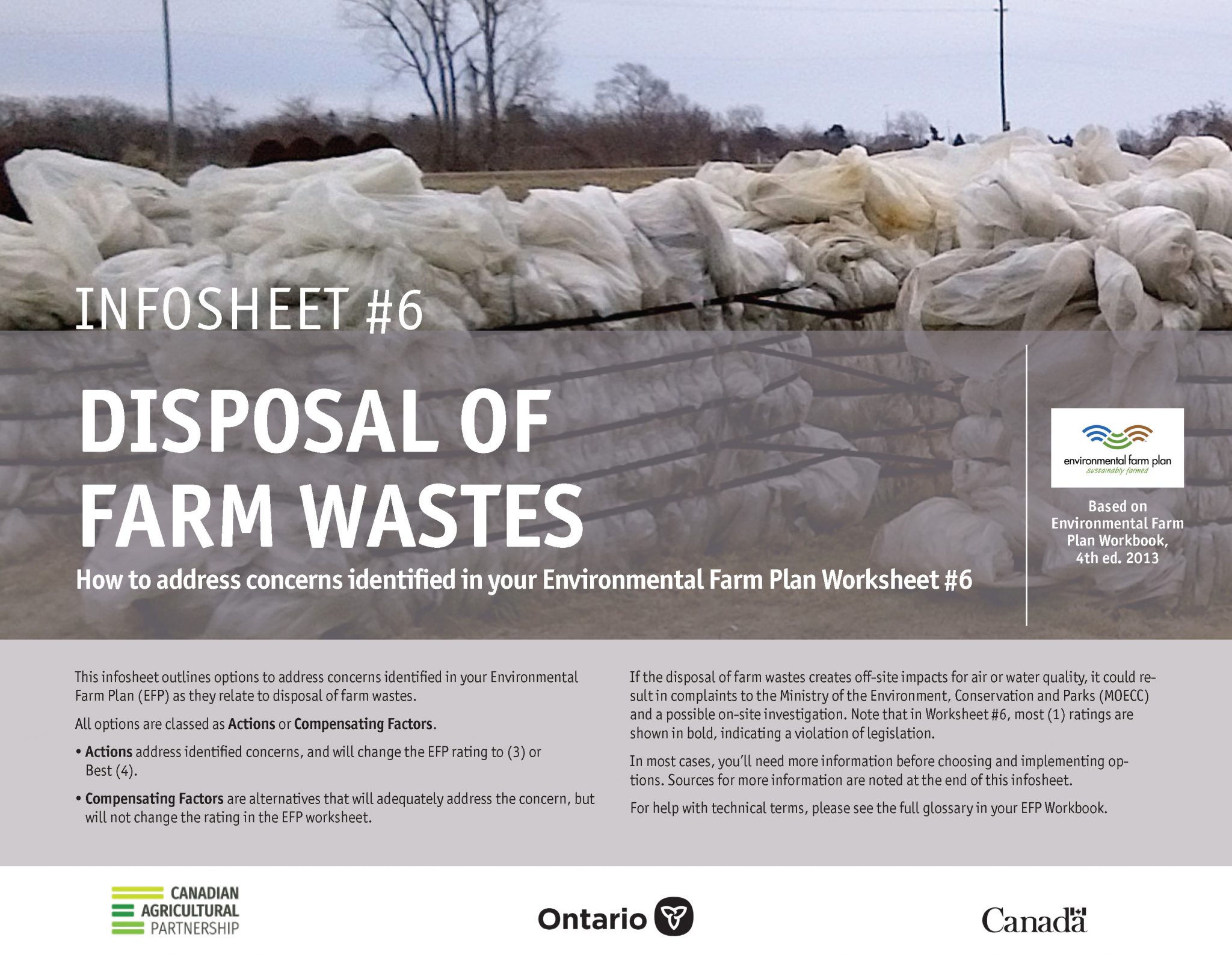 Canada-Ontario Environmental Farm Plan - Ontario Soil Crop