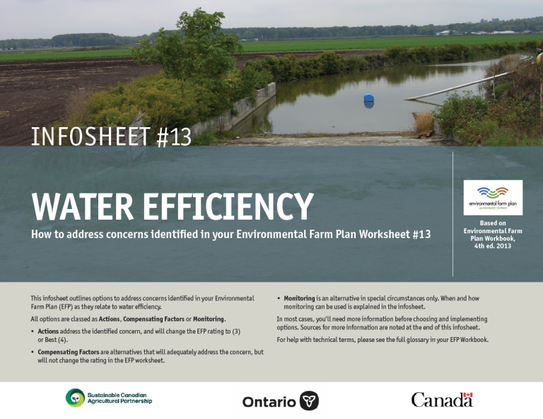 Canada-Ontario Environmental Farm Plan - Ontario Soil Crop