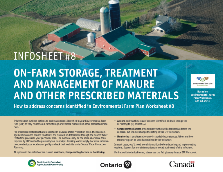 Canada-Ontario Environmental Farm Plan - Ontario Soil Crop